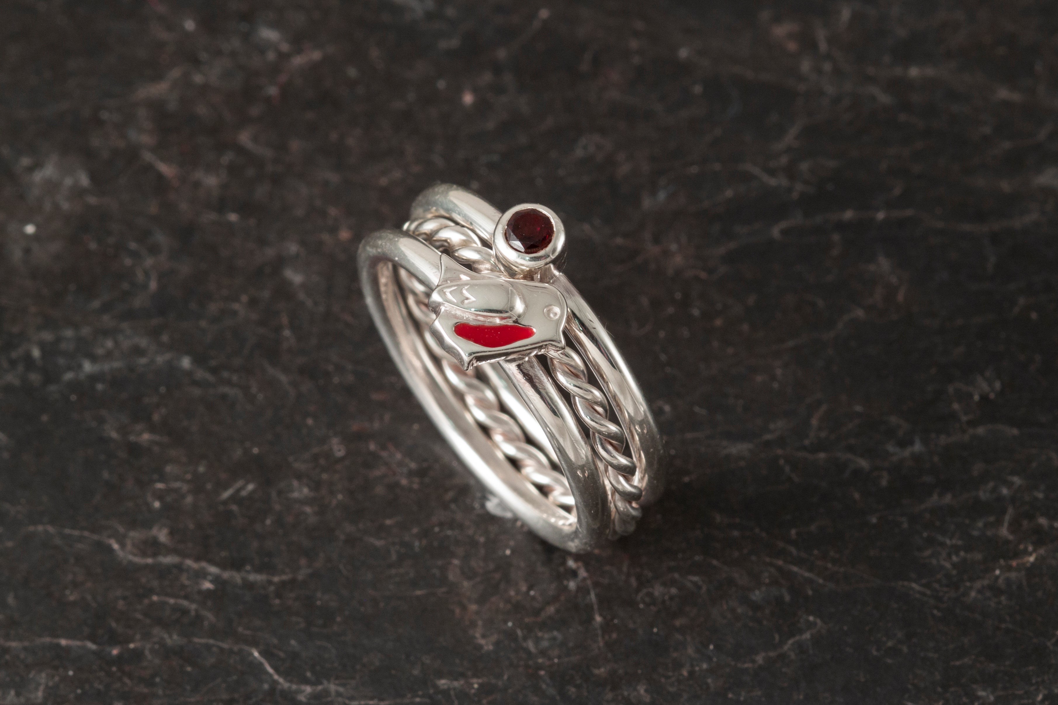 Robin Stacking rings Set of 3 – Shetland Jewellery